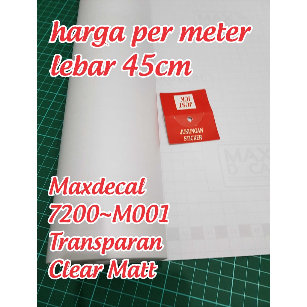 Jual Stiker Tembus Pandang Doff Max decal - Sticker Vinyl Maxdecal ...