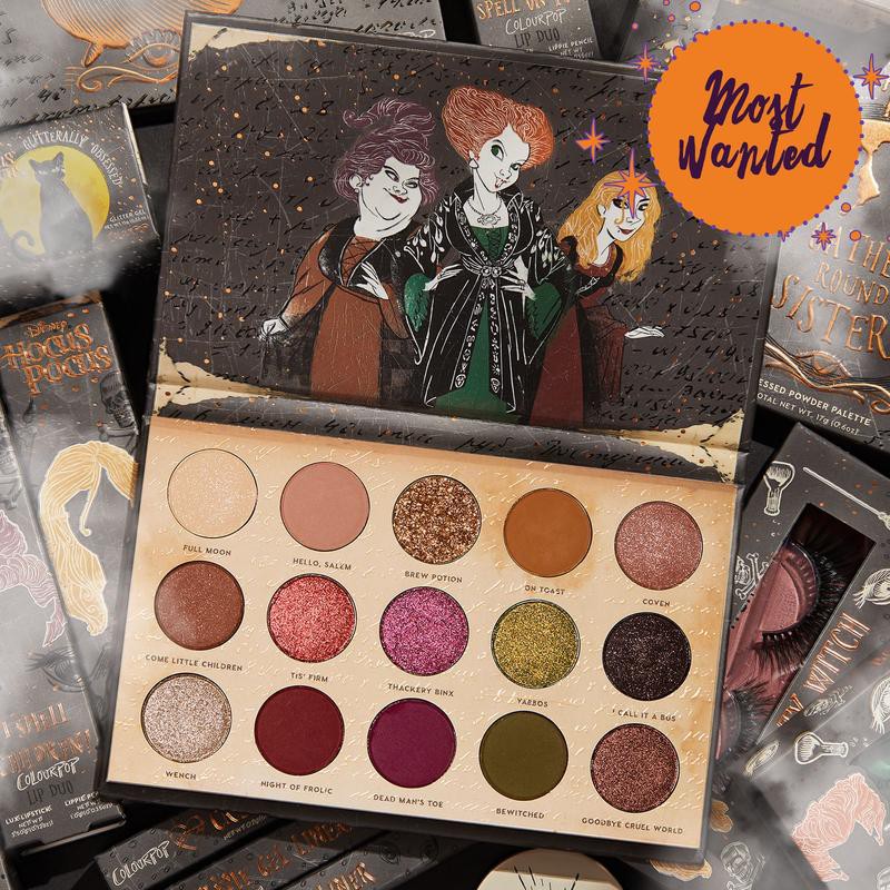Jual Colourpop Disney Hocus Pocus Gather Round Sisters Eyeshadow ...