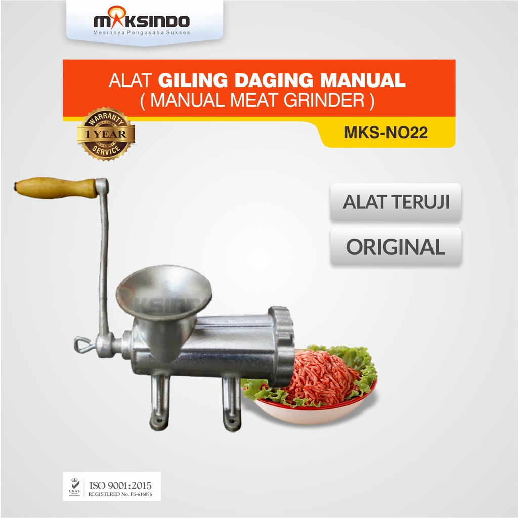 Jual Alat Giling Daging Manual MKS-NO22 | Shopee Indonesia