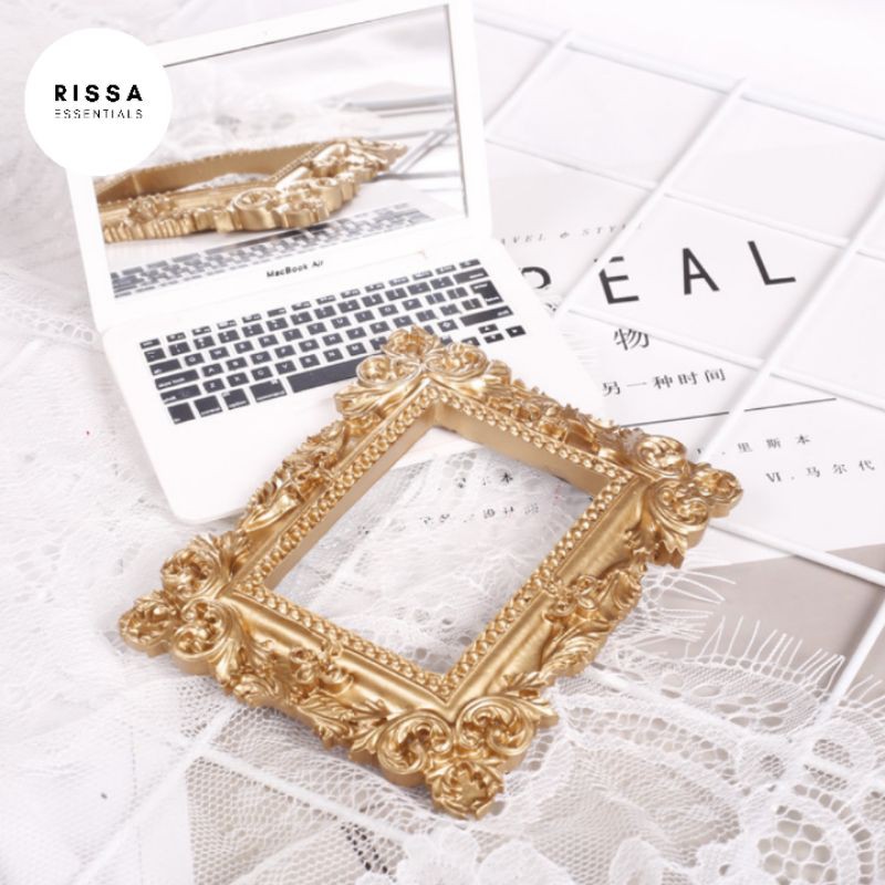 Jual [RISSA] Properti Foto Vintage Eropa Frame Gold Kecil Prop Foto ...