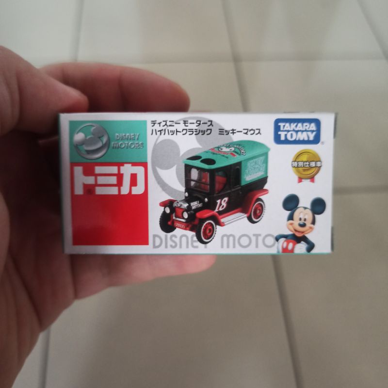 Jual Diecast Tomica Disney Motors Hi Hat Classic Mickey Mouse Tomica Mickey Mouse | Shopee Indonesia