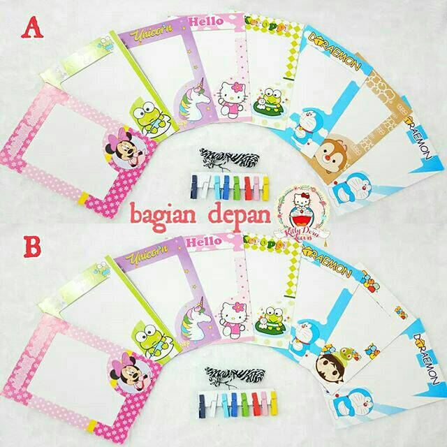 Jual Wooden Clip Frame / Frame Penjepit Foto Kayu | Shopee Indonesia