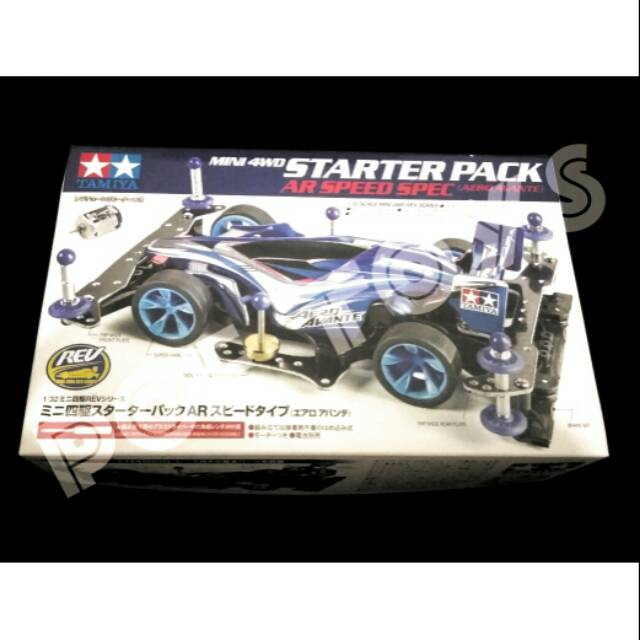Jual Tamiya 18706 Mini 4WD Starter Pack AR Speed Type (Aero Avante) Limited Edition | Shopee ...