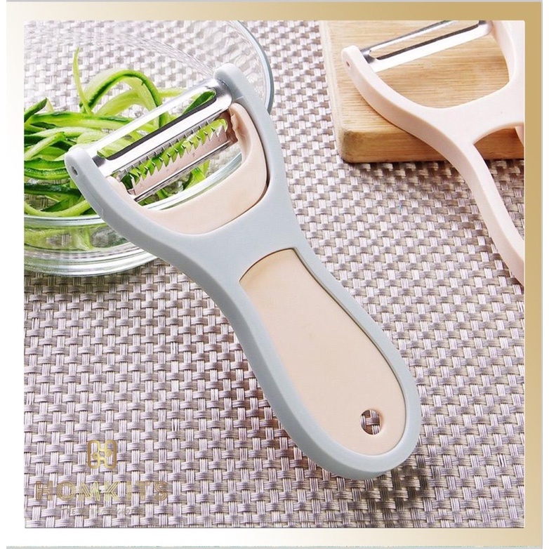 Jual HKS Peeler Parutan 2 IN 1 Pengupas Serutan Slicer Buah Sayuran ...
