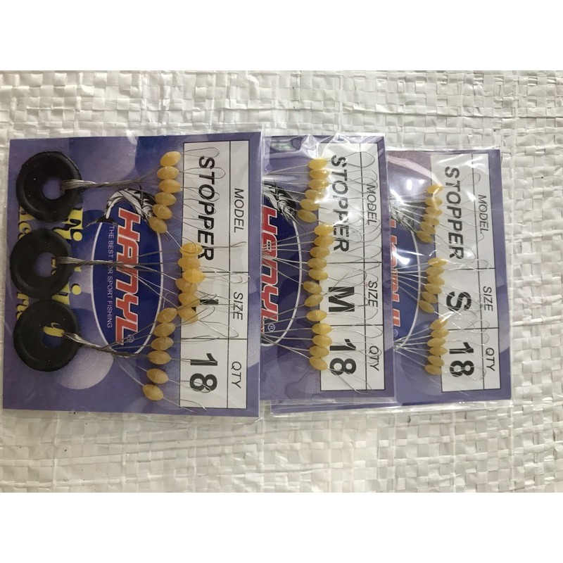Jual STOPPER PANCING MURAH BERKUALITAS LENGKAP UKURAN isi 18biji ...