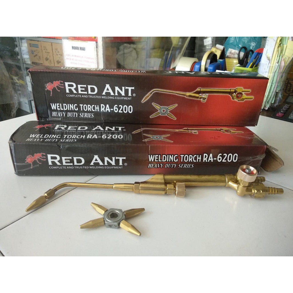 Jual Blander Las Red Ant Welding Torch RA-6200 | Shopee Indonesia