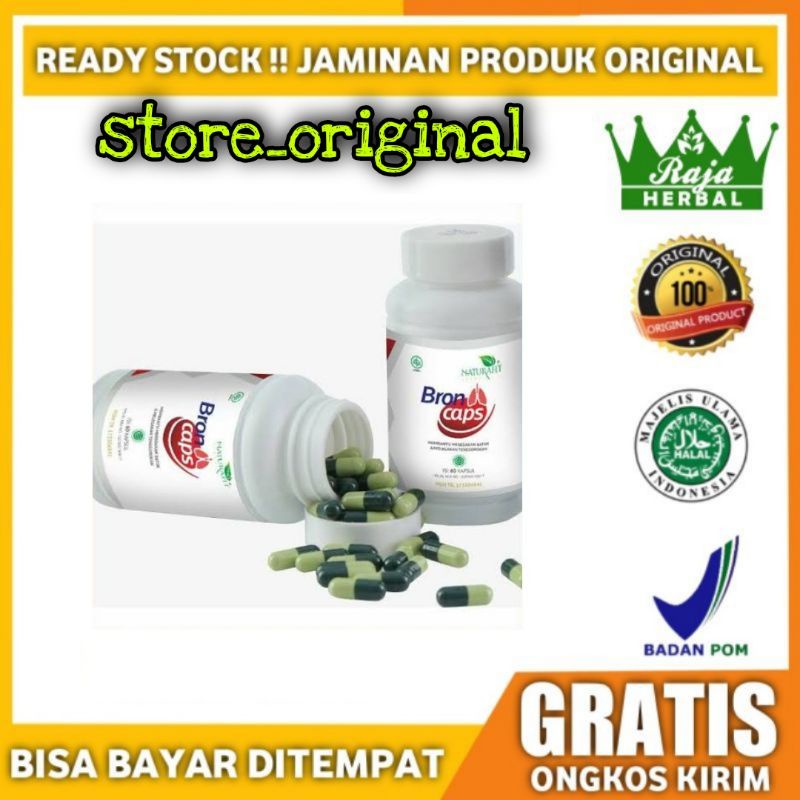 Jual BRONCAPS Obat Pembersih Paru - Paru. Obat Pernafasan Original ...