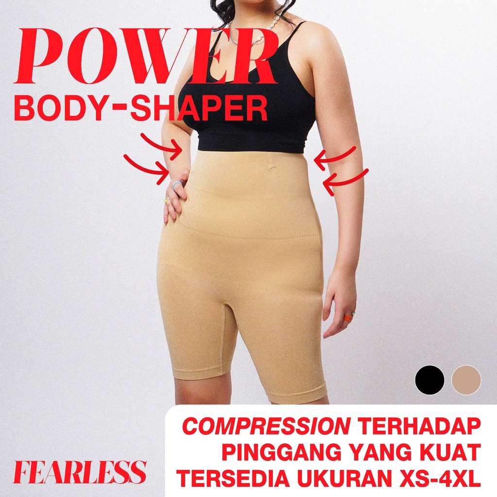Jual FEARLESS - Power Bodyshaper (4 Steel Bone Compression) | Shopee Indonesia