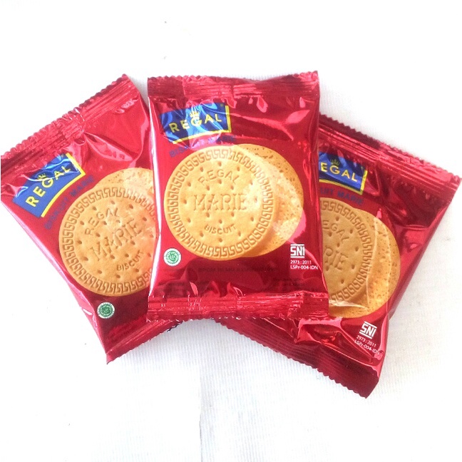 Jual Biskuit Marie Regal 12 Gram 2 Keping per Bungkus | Shopee Indonesia