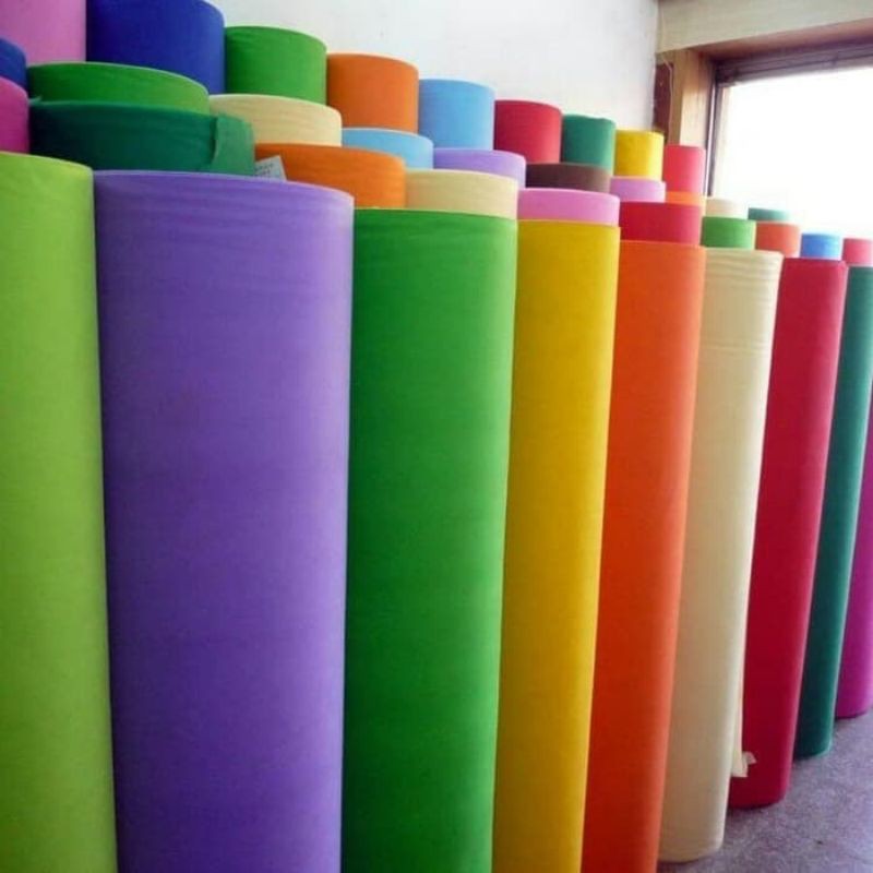 Jual kain spunbond polos meteran kain warna warni kain spunbond non ...