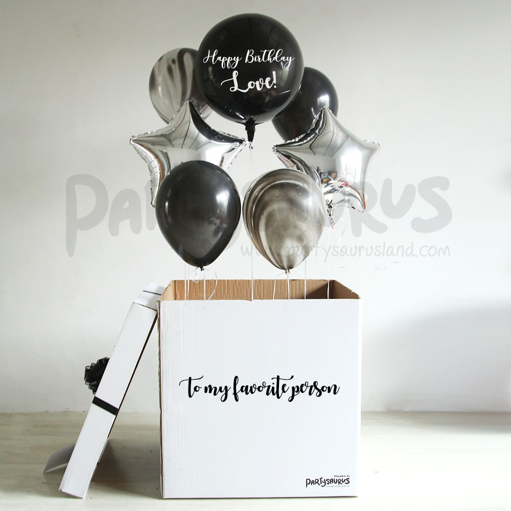 Jual Orbz Fiesta Mega Floatbox Surprise Balon Box | Shopee Indonesia