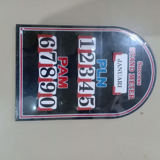 Jual Papan PLN Stan Meter dan PDAM bahan plastik harga murah kwalitas ...