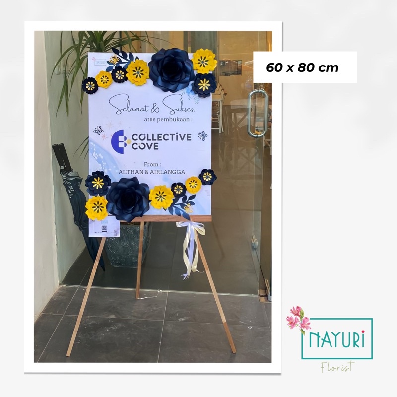 Jual Papan Bunga Kertas/Karangan Bunga Makassar/Karangan Bunga Indor ...
