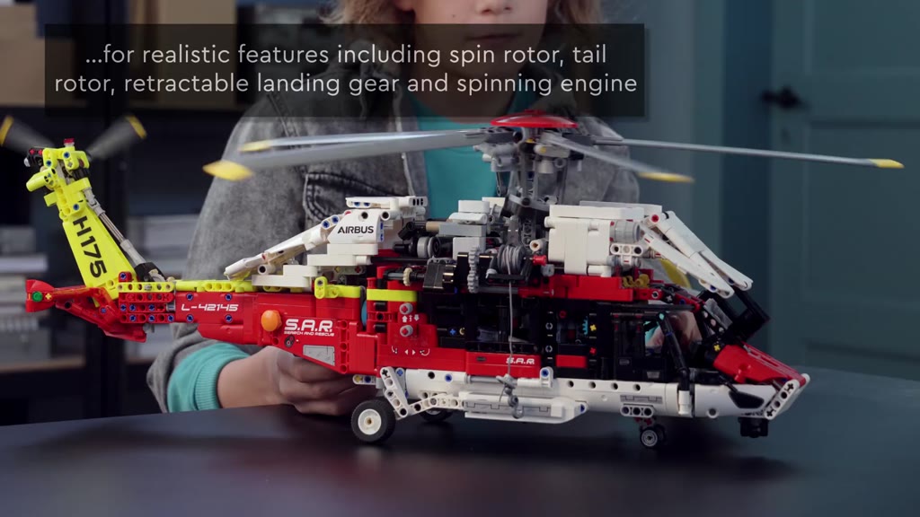 Jual LEGO Technic 42145 Airbus H175 Rescue Helicopter Model Building ...