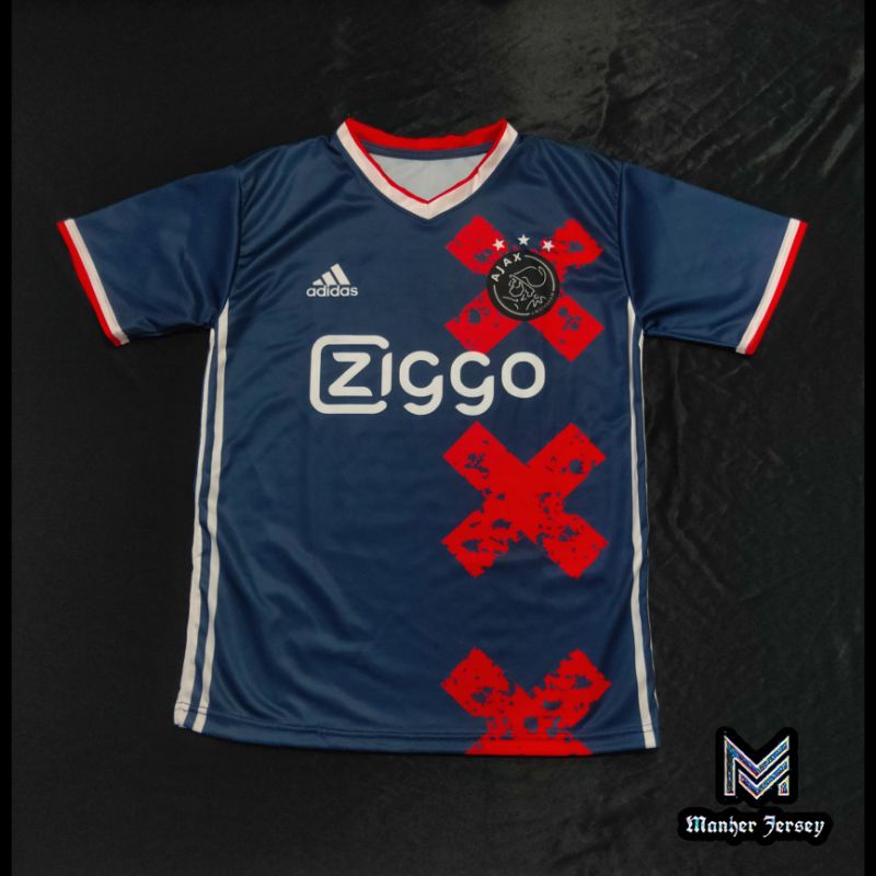 Jual Jersey Ajax Third 3rd 2020 2021 Full Printing Custom | Shopee ...