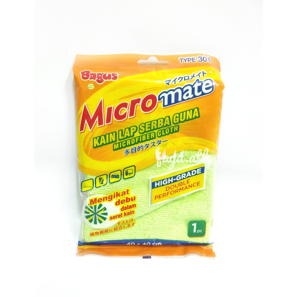 Jual KAIN LAP SERBAGUNA MICROMATE BAGUS 301 LAP MICROFIBER LAP MEJA ...