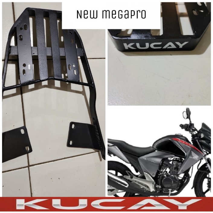 Jual Kucay Statis Breket Box Dudukan Box Honda New Megapro | Shopee ...