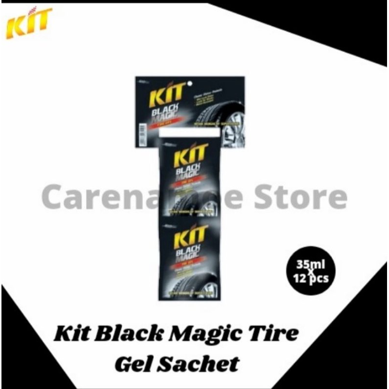 Jual Kit Black Magic Tire Gel Sachet 35ml×12pcs | Shopee Indonesia