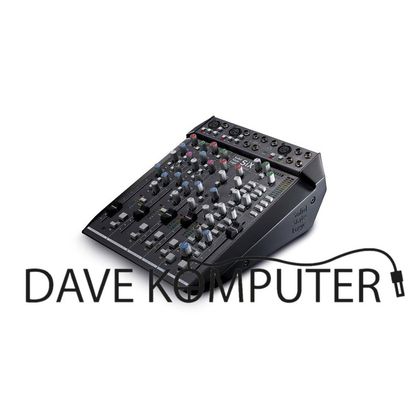 Jual Solid State Logic SSL SiX 6-channel Desktop Analog Mixer | Shopee ...