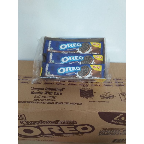 Jual Biskuit Oreo Cookies isi 4 1 Box | Shopee Indonesia