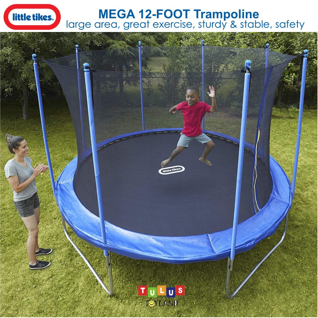 Jual Trampolin Little Tikes Mega 10 Ft 12 Foot 15 Trampoline Net Jaring ...