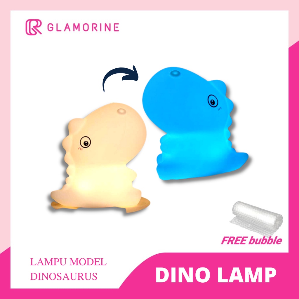Jual Lampu Tidur LED Hemat Energi Motif Dinosaurus Lampu Malam Hiasan ...