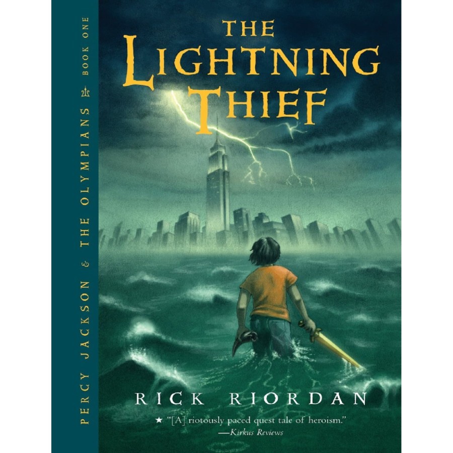 Jual NOVEL The Lightning Thief by Rick Riordan | Shopee Indonesia