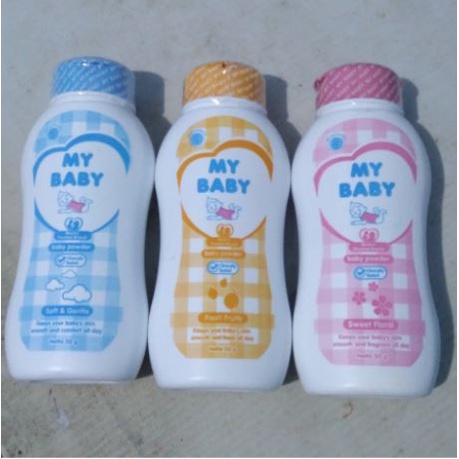 Jual My Baby baby powder 100g+25g dan 50g | Shopee Indonesia