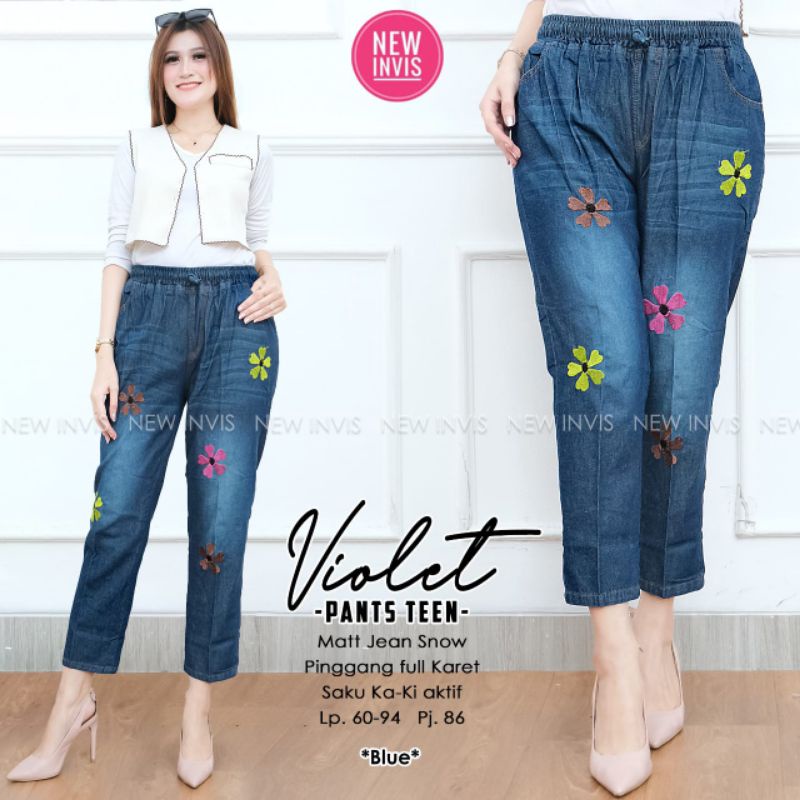 Jual VIOLET PANTS BY NEW INVIS | Shopee Indonesia