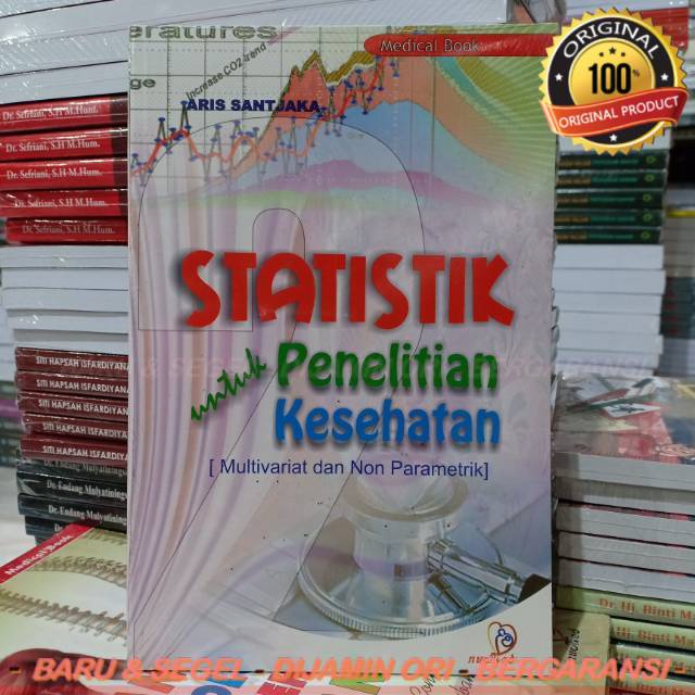 Jual Buku Original: Statistik untuk Penelitian Kesehatan Multivariat dan Non Parametrik | Shopee ...