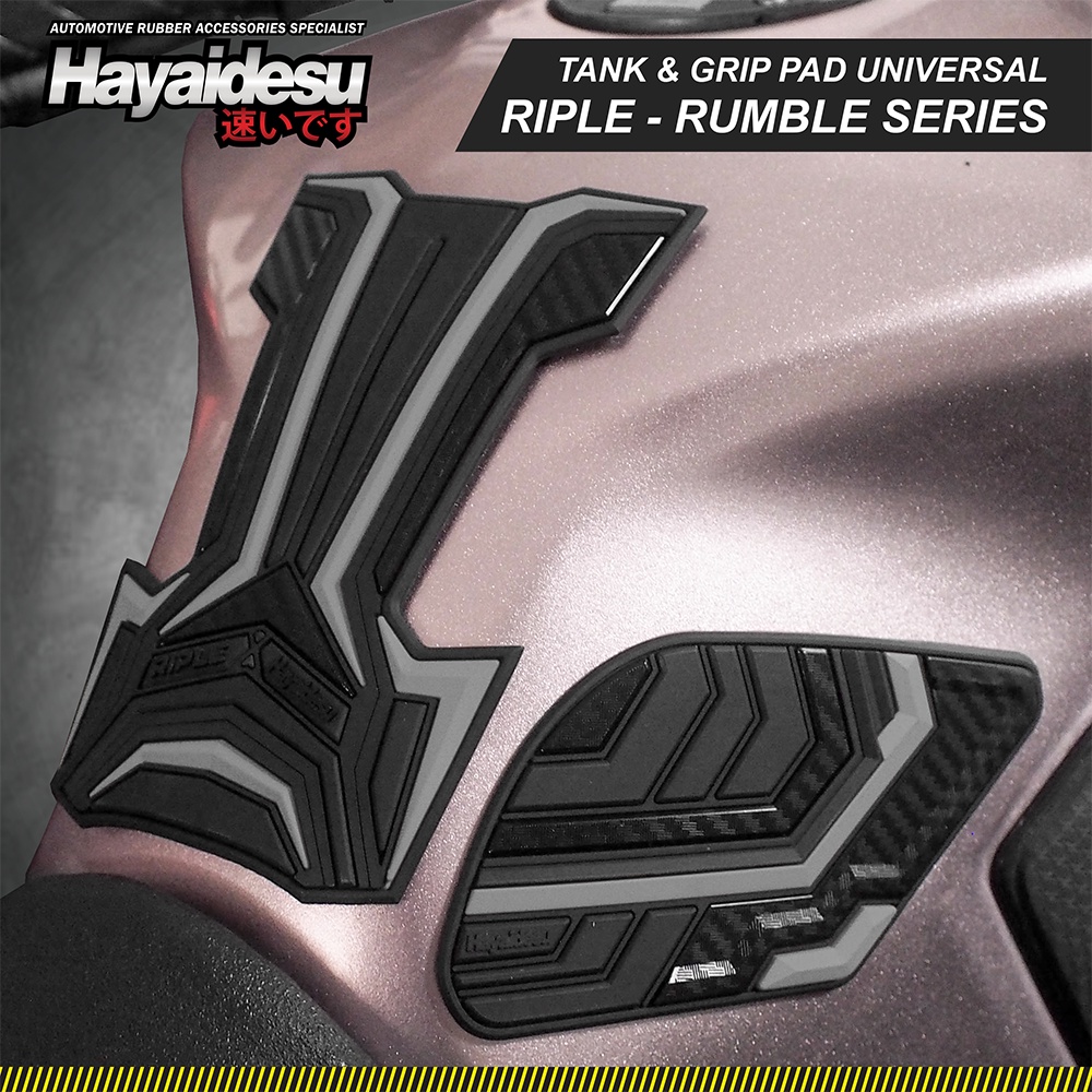 Jual RIPLE & RUMBLE Package - Universal Tank Grip Pad Motorsport ...