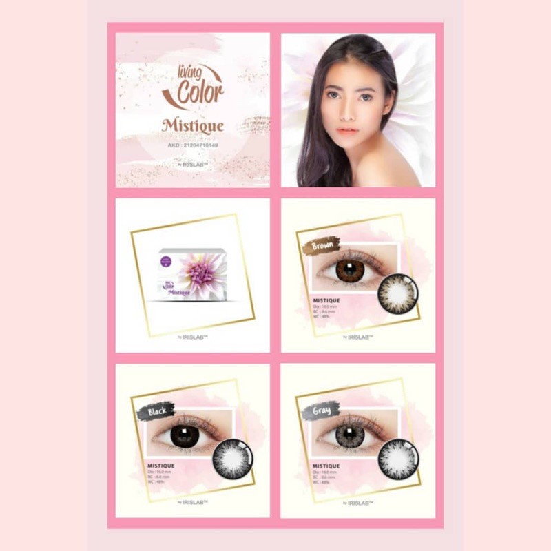 Jual SOFLENS MISTIQUE BY IRISLAB | Shopee Indonesia