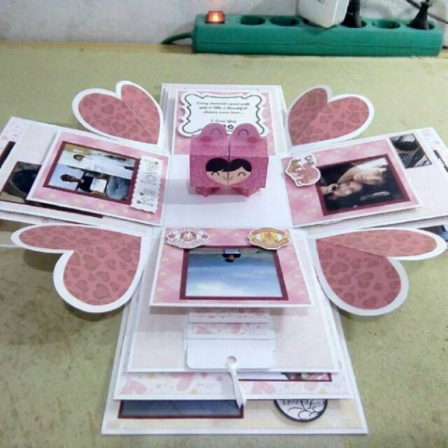 Jual Explosion Box Anniversary/Romance/Birthday | Shopee Indonesia