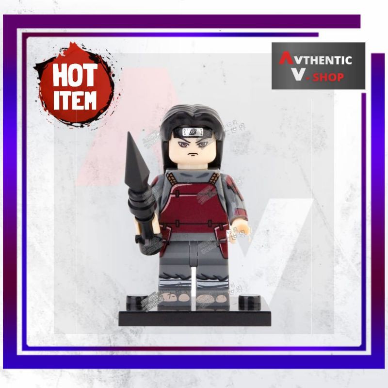 Jual Mainan Balok Susun Mini Anime Jepang Shodaime Hokage Hashirama ...