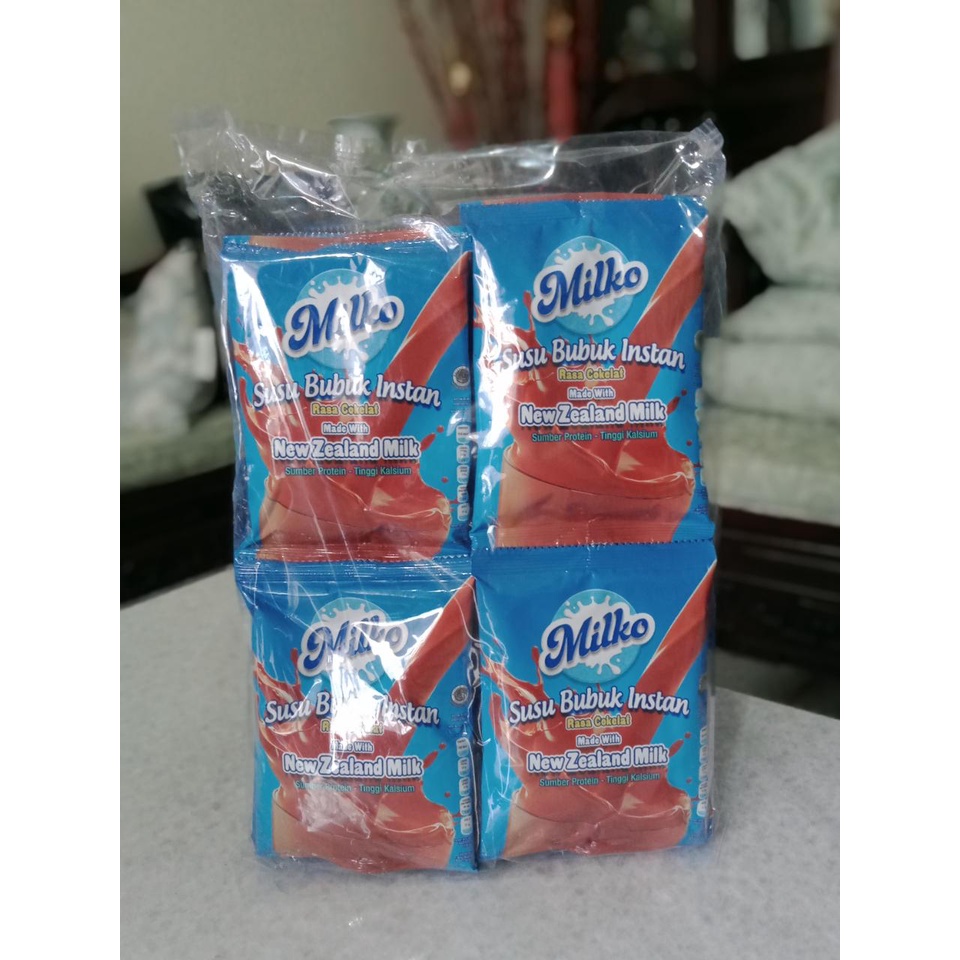 Jual Milko Susu Bubuk Instant Sachet 27gr - Coklat | Shopee Indonesia