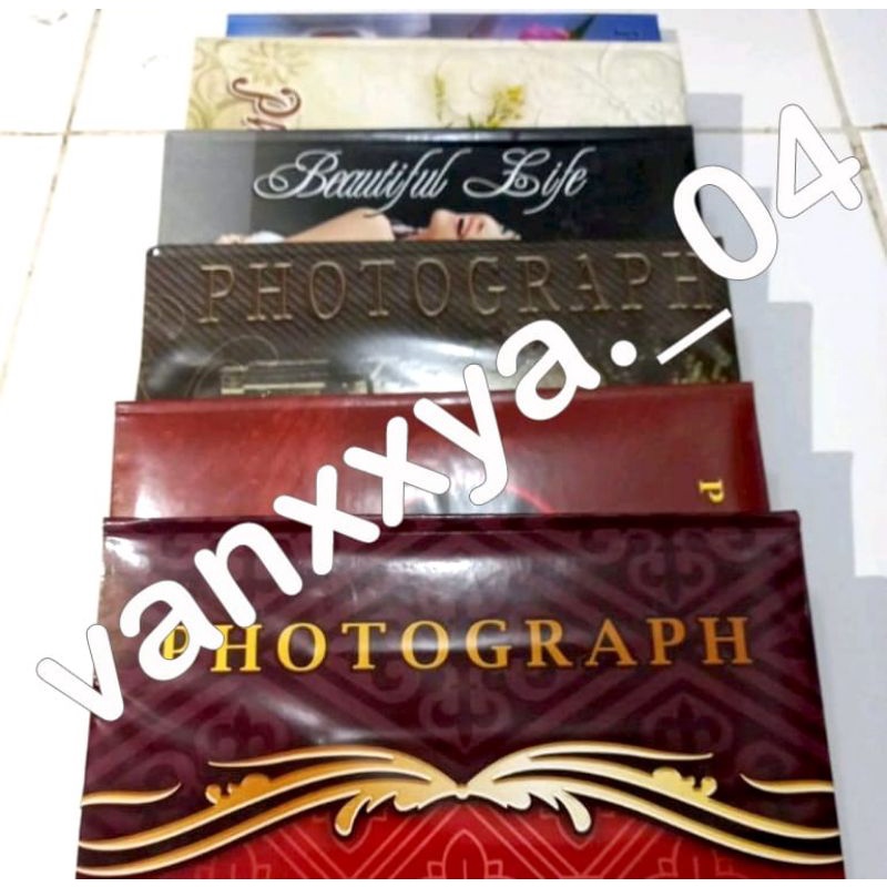 Jual Album Foto ukuran 4R (10×15cm) bisabuat40fotoPromosi Sampul Tebal ...
