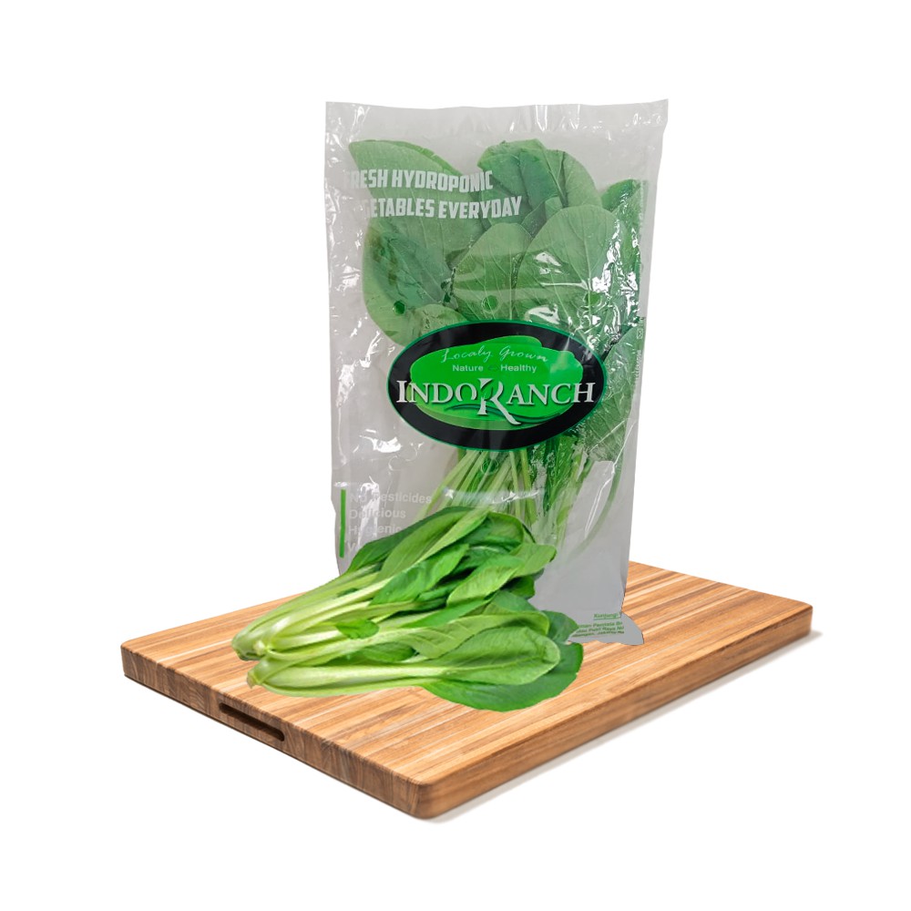 Jual INDORANCH Sawi Caisim Hydroponic - 250gr | Shopee Indonesia