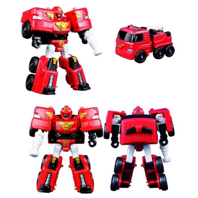 Jual Robot Toboot R Pemadam Merah / Mainan Anak Transformasi Toobot R ...