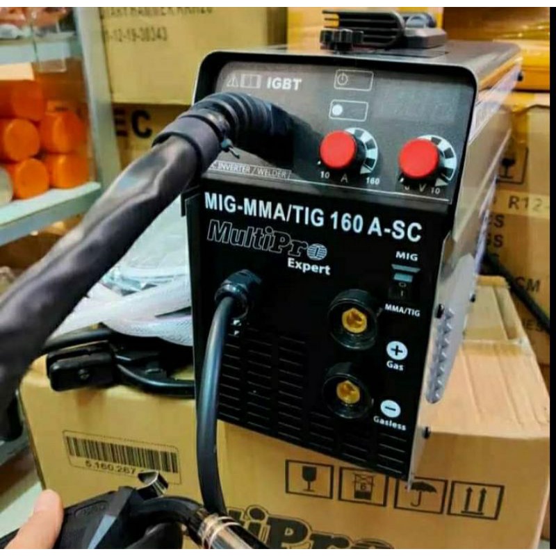 Jual Mesin Las Multipro MIG-MMA/TIG 160A - SC Laa tanpa gas CO | Shopee ...