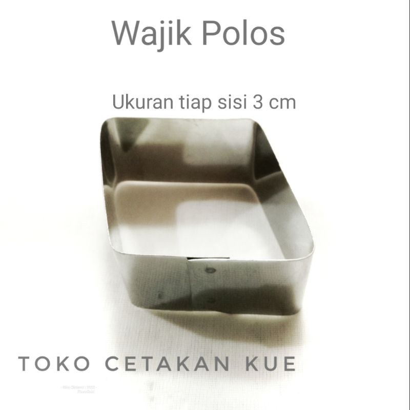 Jual Cutter Hati Bulat Gerigi Kotak Segi Empat Wajik Persegi Panjang ...