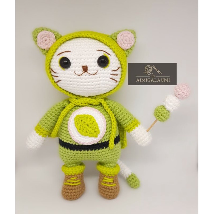Jual amigurumi boneka rajut kucing | Shopee Indonesia