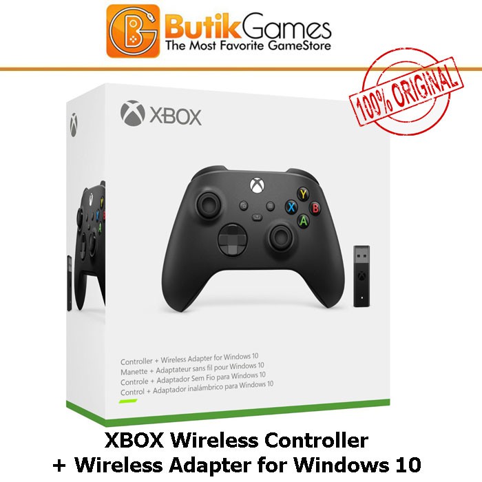 Jual Stick Stik Xbox Series Controller Wireless Receiver Windows ...