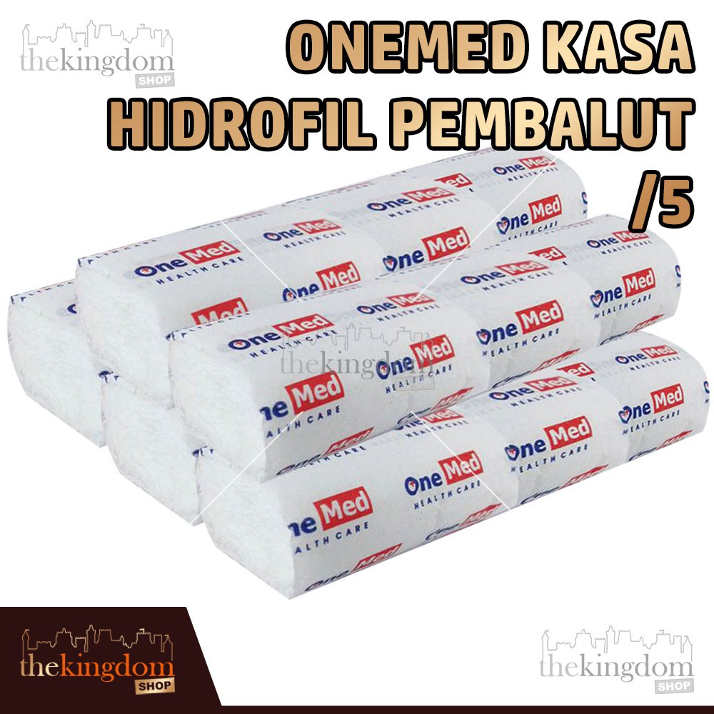 Jual OneMed Kasa Hidrofil Pembalut P3K Steril Kain Perban Verban Roll ...