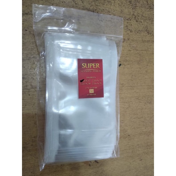 Jual standing pouch plastik STP 10x17 | Shopee Indonesia