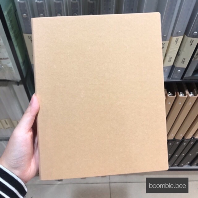 Jual MUJI Paper Binder BEIGE & GRAY A4 A5 B5 & A4 2 RING | Shopee Indonesia