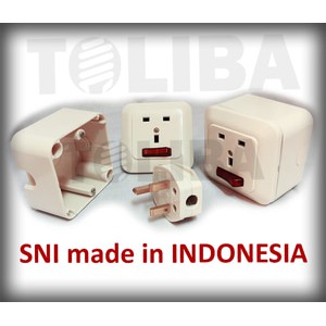Jual stop kontak ac dan steker ac broco / colokan ac ob set gracio ...