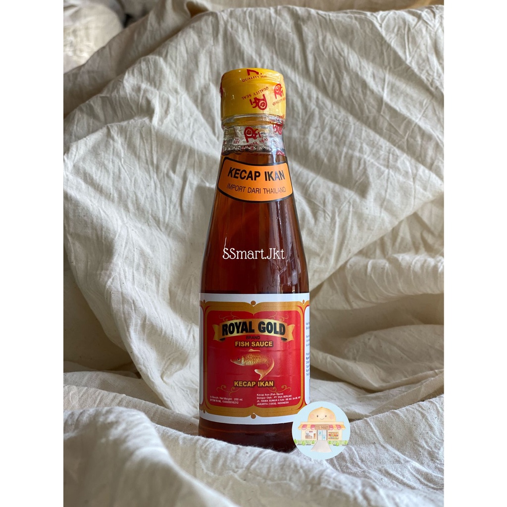 Jual Kecap Ikan Royal Gold Fish 200ML / Royal Gold Fish Sauce 200ML ...