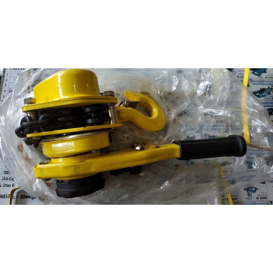 Jual WILLFRED Lever Block 0,75 ton Lever Hoist 0.75 Ton x 1.5 Meter 3/4 ...