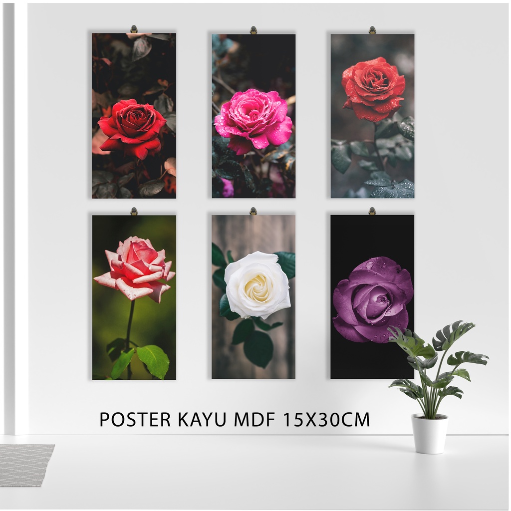 Jual Hiasan Dinding / Dekorasi Rumah / Bunga / desain / foto / gambar ...
