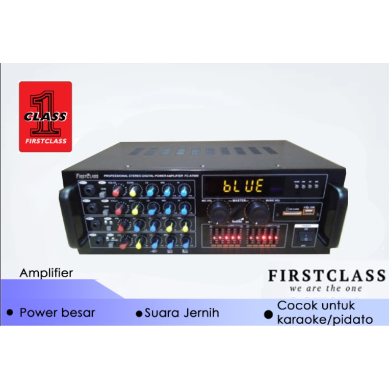 Jual Amplifier Firstclass A7000 | Audio ampli Original | Shopee Indonesia